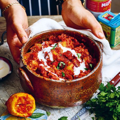 Spaanse stoofpot met linzen